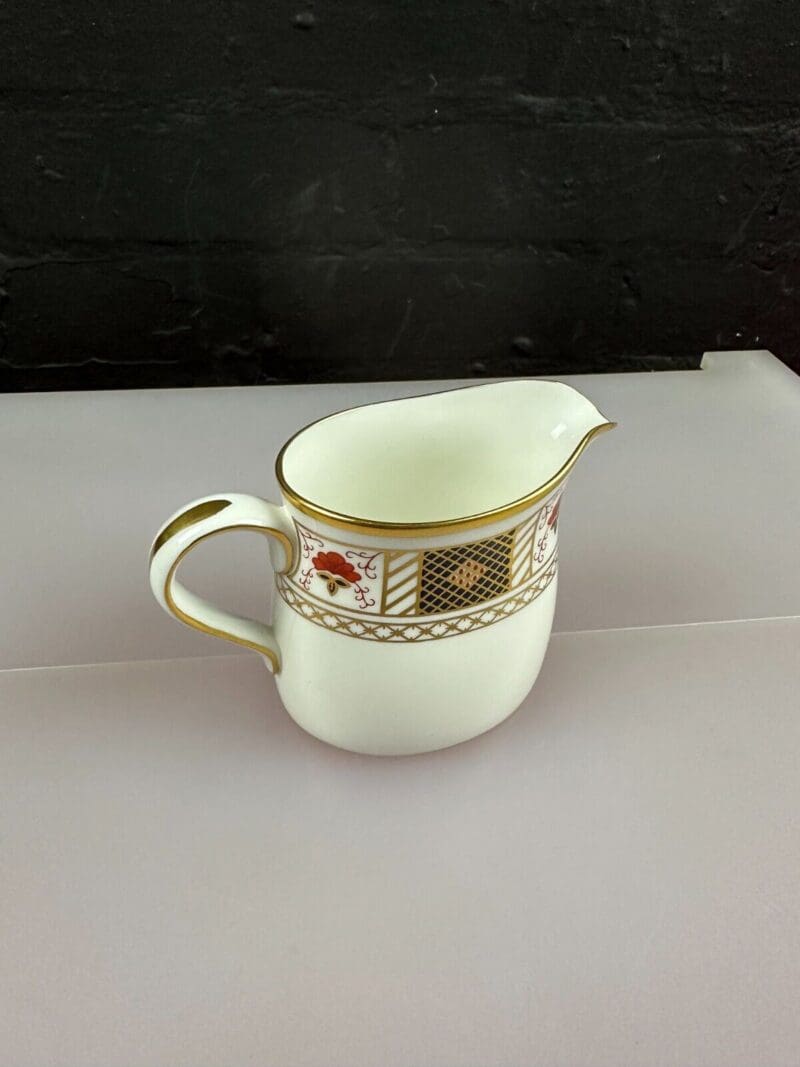 Royal Crown Derby Border A1253 Milk / Cream Jug 3.75" High XLII 1979 | No1 Replacements - For ...